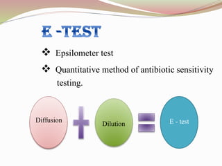 Antimicrobial susceptibility test | PDF