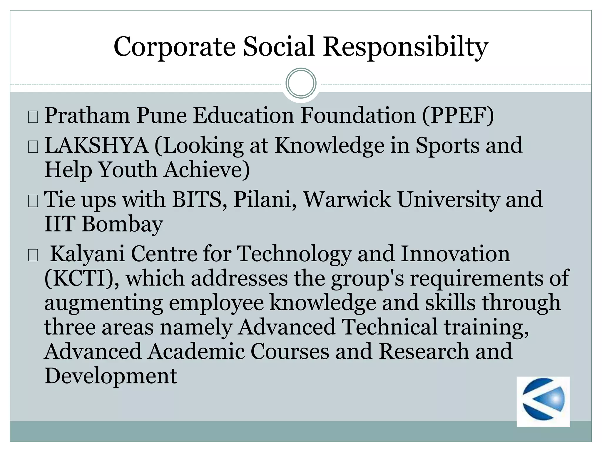 Bharat Forge Limited- Company Analysis | PPTX