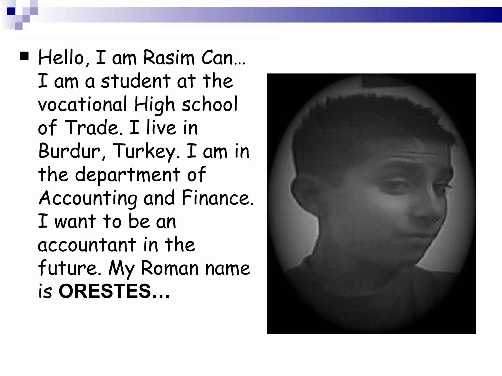 Rasim can (orestes) | PPT