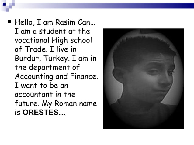 Rasim can (orestes) | PPT