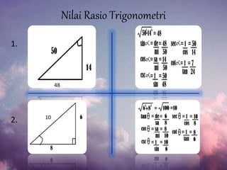 Rasio Trigonometri | PPTX
