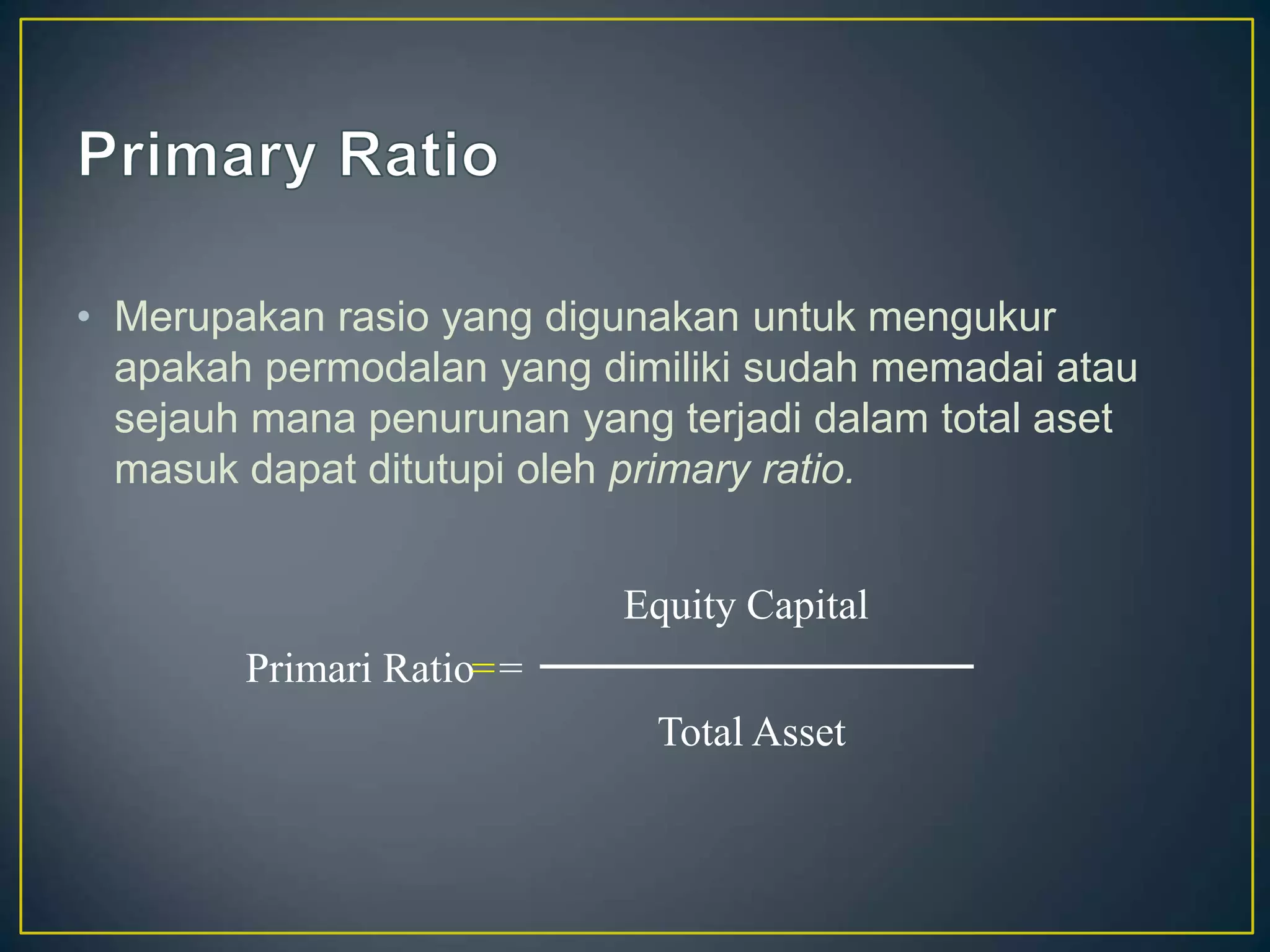 Rasio - Rasio Keuangan Beserta Contoh Perhitungan. | PPT