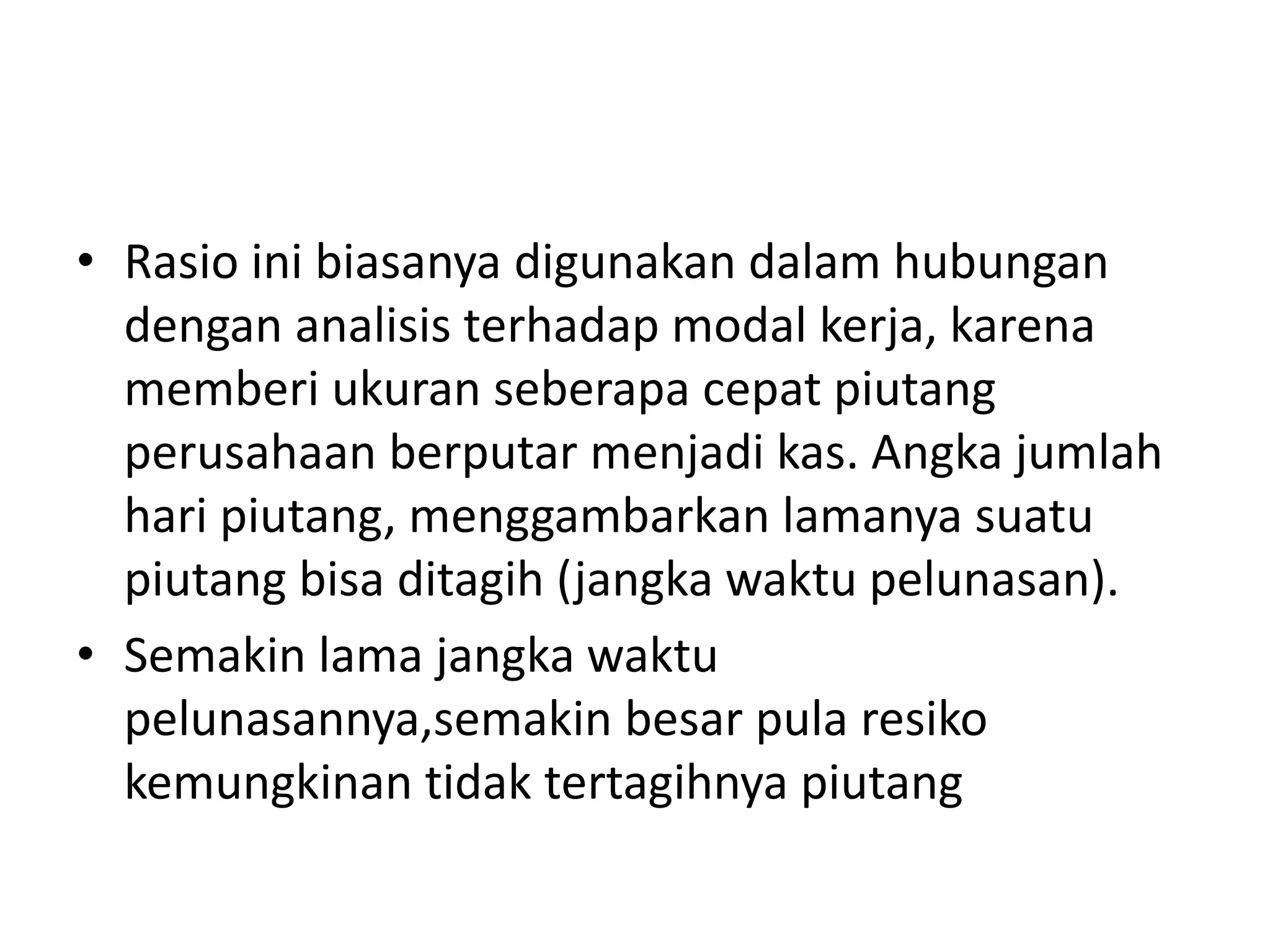 RASIO_AKTIVITAS_.ppt, perputaran utang,Perputaran persediaan | PPT