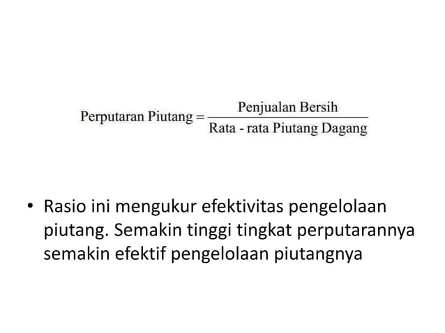 RASIO_AKTIVITAS_.ppt, perputaran utang,Perputaran persediaan | PPT