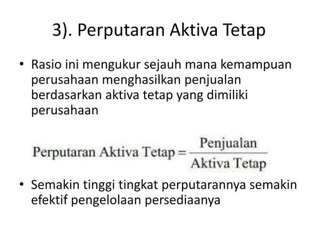 RASIO_AKTIVITAS_.ppt, perputaran utang,Perputaran persediaan | PPT