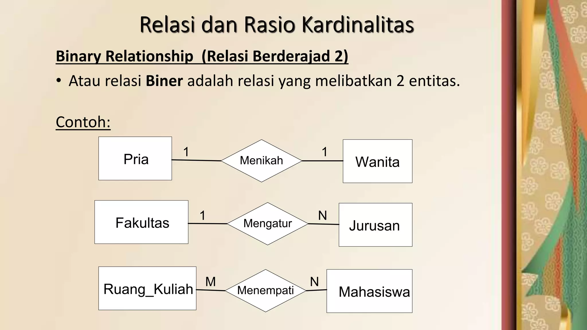 Rasio Kardinalitas | PPT