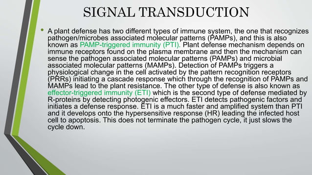 Resistance mechanism In Plants - R GENE | PPTX | Gardening | Home & Garden
