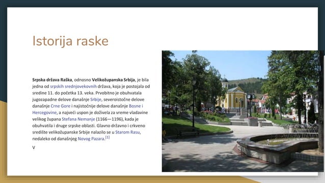 Raska koju volim | PPTX