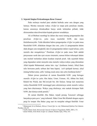 Rasm al-ur'an | DOCX