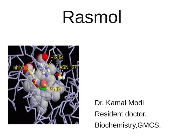 Use of Rasmol and study of proteins | PDF | Chemistry | Science