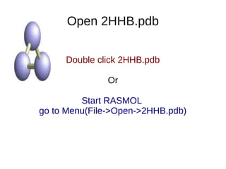 Use of Rasmol and study of proteins | PDF