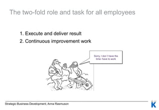 Rasmuson, Anna - The Lean journey at Karolinska University Hospital ...