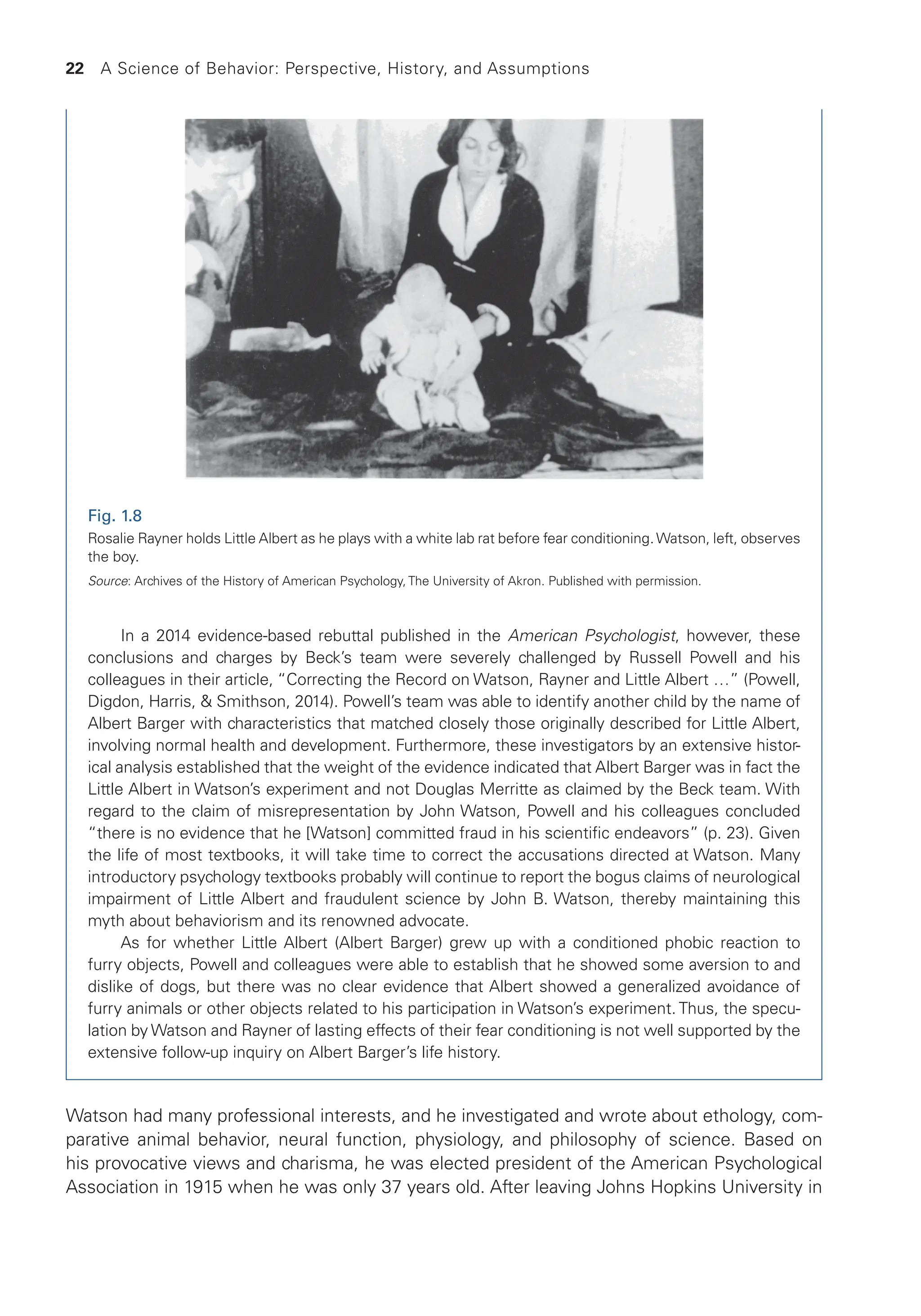 Rasmussen (2022) Behavior Analysis and Learning A Biobehavioral ...