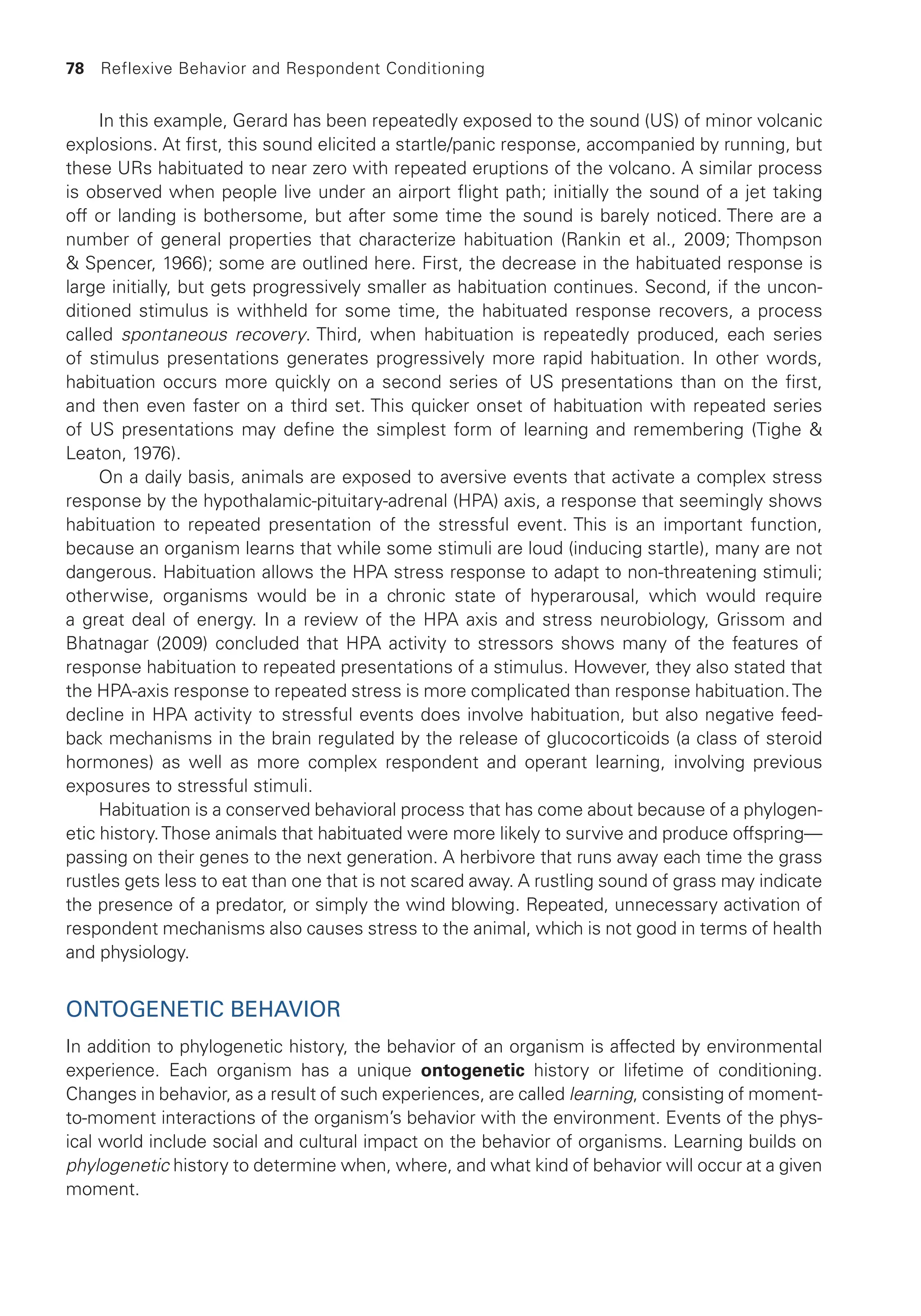 Rasmussen (2022) Behavior Analysis and Learning A Biobehavioral ...