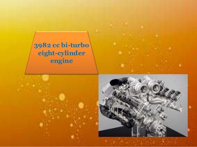 New Mercedes AMG 4.0 v8 Biturbo Engine