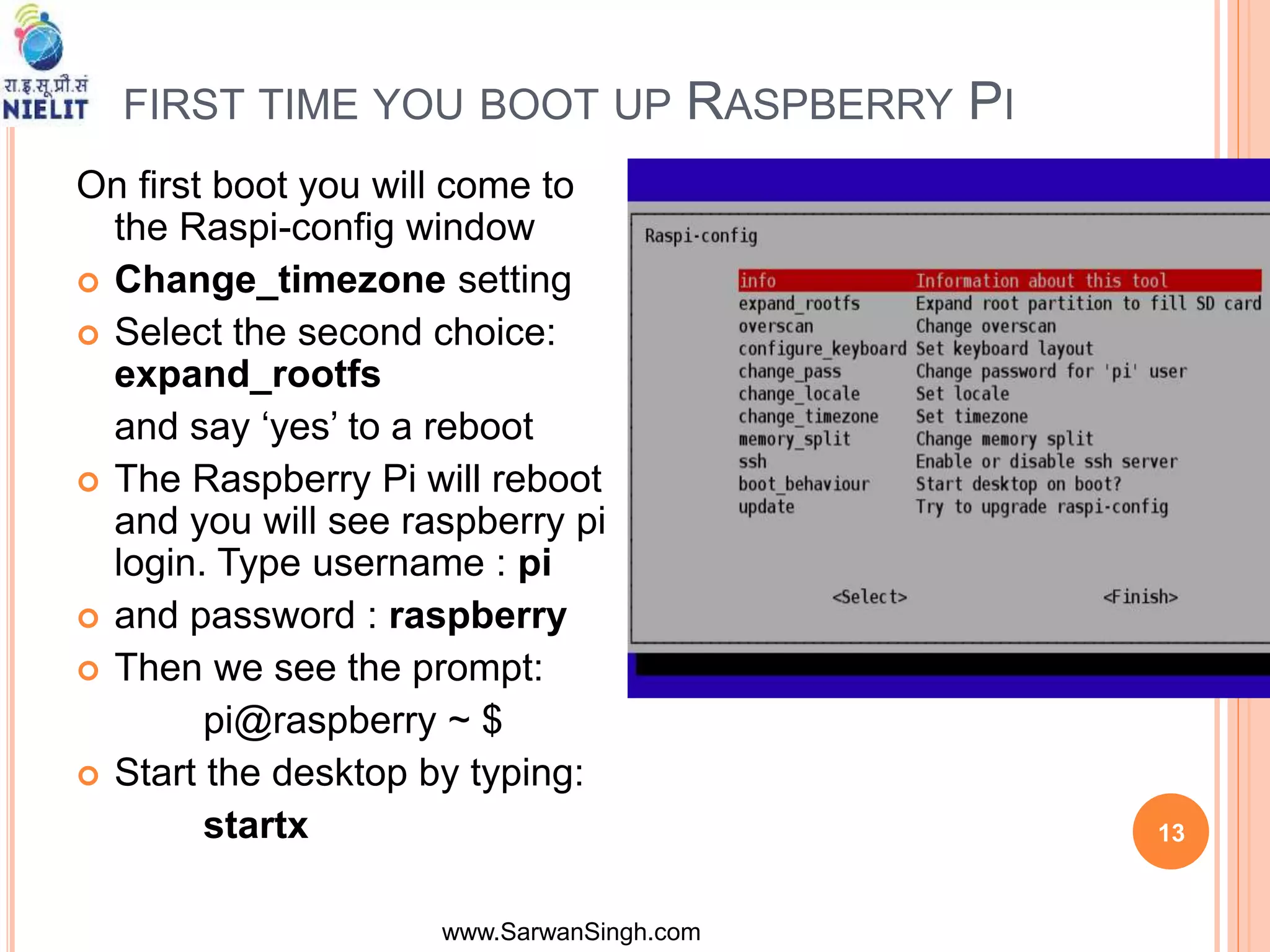Raspberry-history, timeline, preparing it for use | PPTX