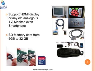 Raspberry-history, timeline, preparing it for use | PPTX