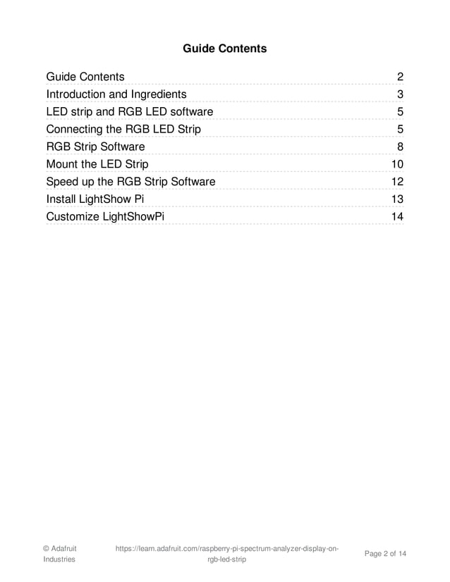 Raspberry pi-spectrum-analyzer-display-on-rgb-led-strip | PDF | Digital ...