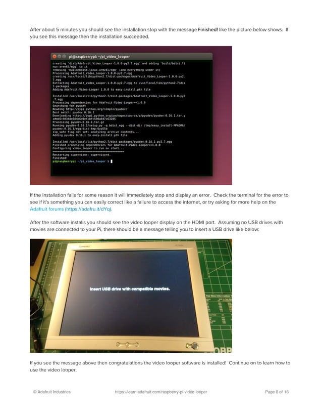 Raspberry pi-video-looper | PDF