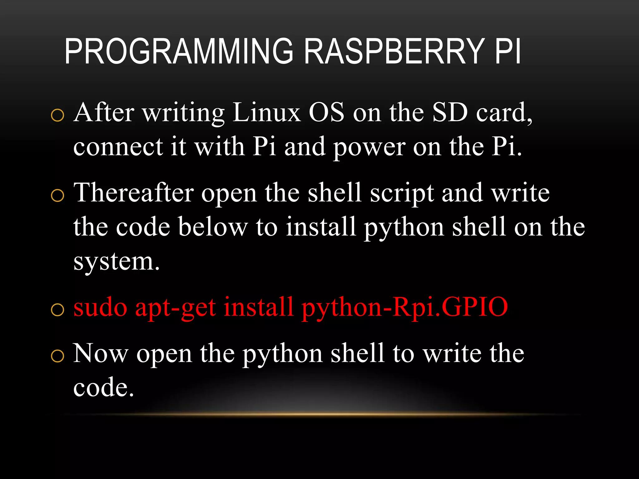 introduction to Raspberry pi | PPT