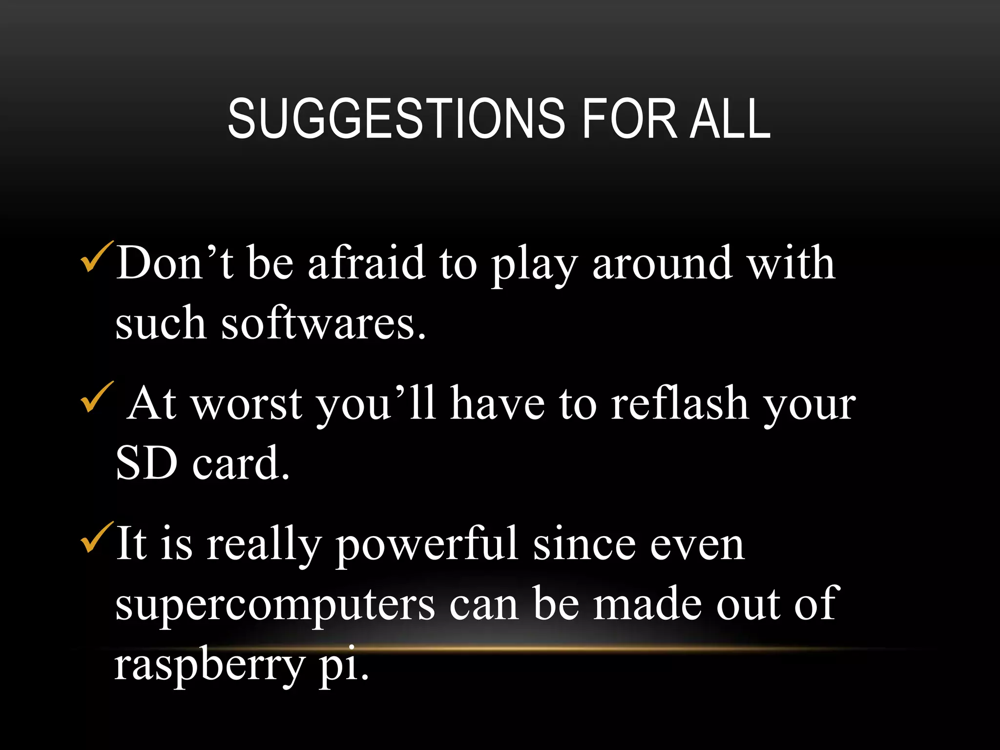 introduction to Raspberry pi | PPT
