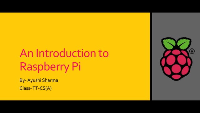 Raspberry pi | PPTX