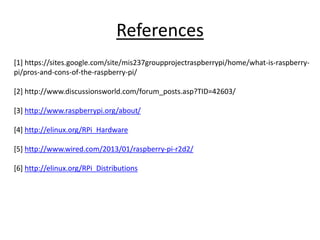 Raspberry pi | PPT