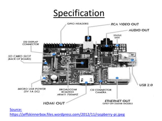 Raspberry pi seminar | PPTX