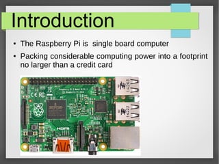Raspberrypi | PPT
