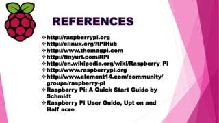 Raspberry pi | PDF