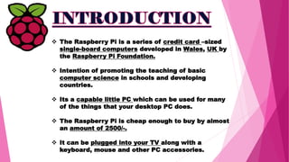 Raspberry pi | PDF