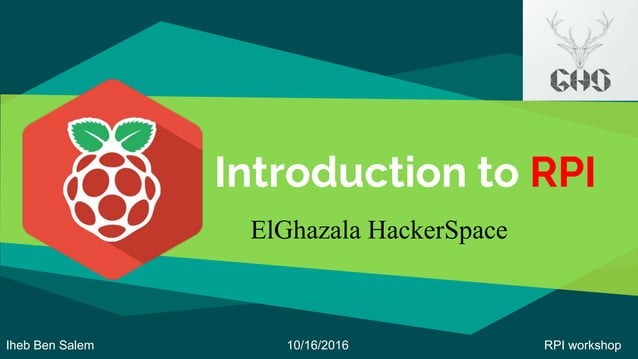 Introduction to Raspberrypi | PDF | Computing | Technology & Computing