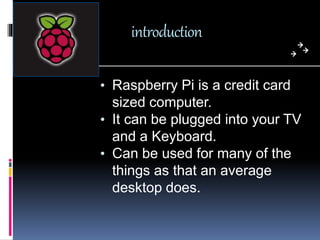 Raspberry pi | PPT