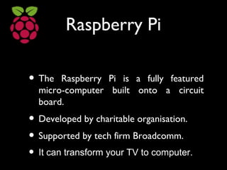 Raspberrypi | PPT