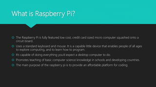 RASPBERRY PI | PPT