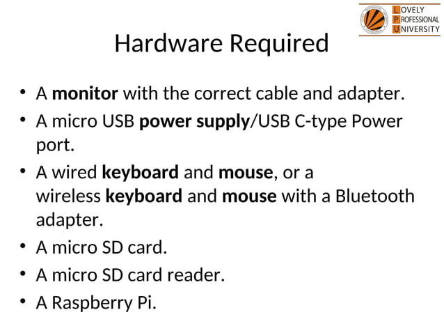 RaspberryPI PPT WITH ALL THE DETAILS OF PROGRAMMING | PPT
