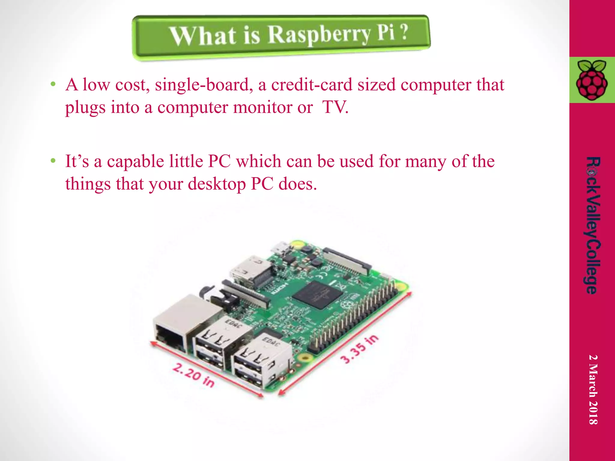 Raspberry Pi | PPT