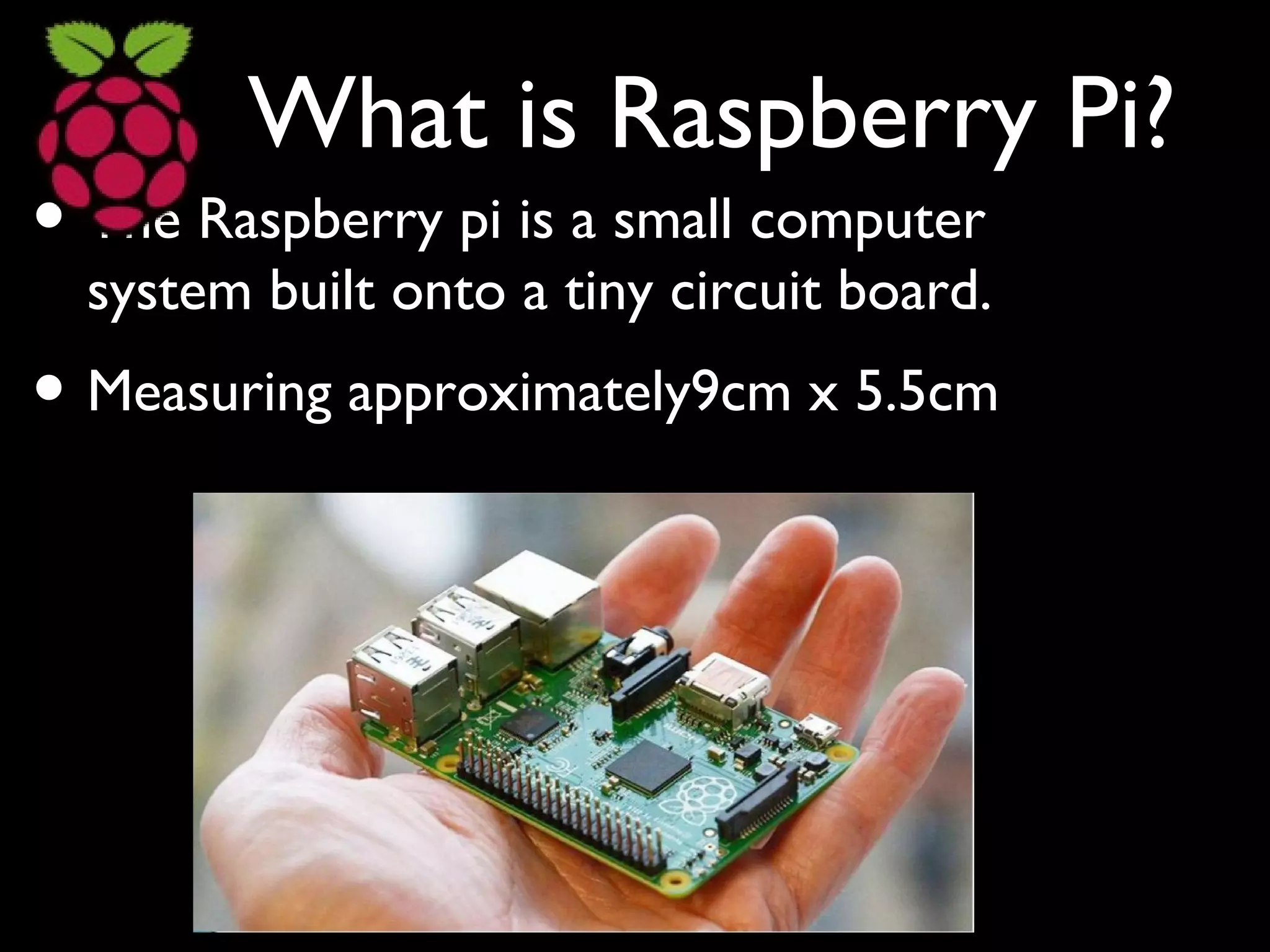 Raspberrypi best ppt | PPT