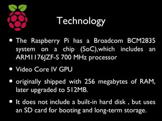 Raspberrypi best ppt | PPT