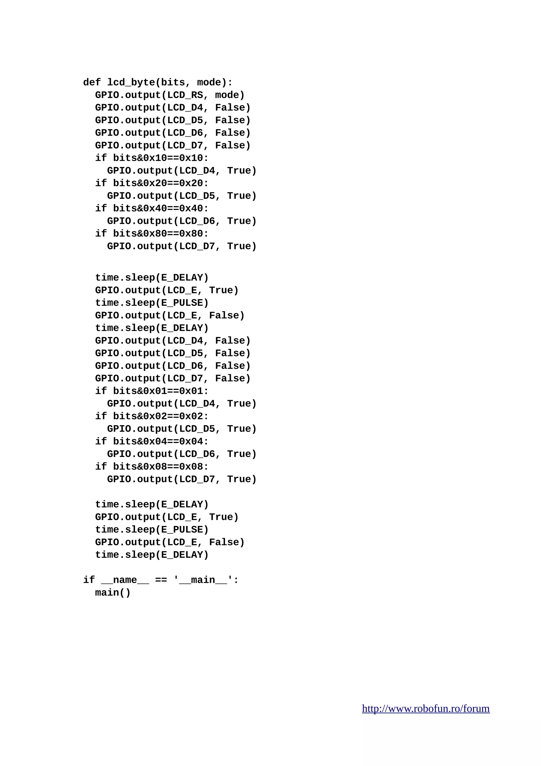 Raspberry pi lcd-shield20x4 | PDF