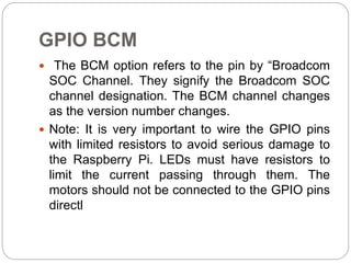 Raspberry pi led blink | PPTX