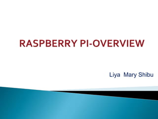 Raspberry pi overview | PPT