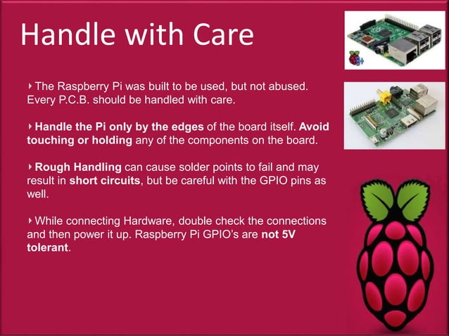 Raspberry Pi (Introduction) | PPTX | Operating Systems | Computer ...