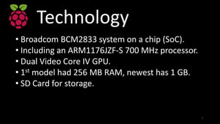 Raspberry Pi - An Overview Presentation | PPT