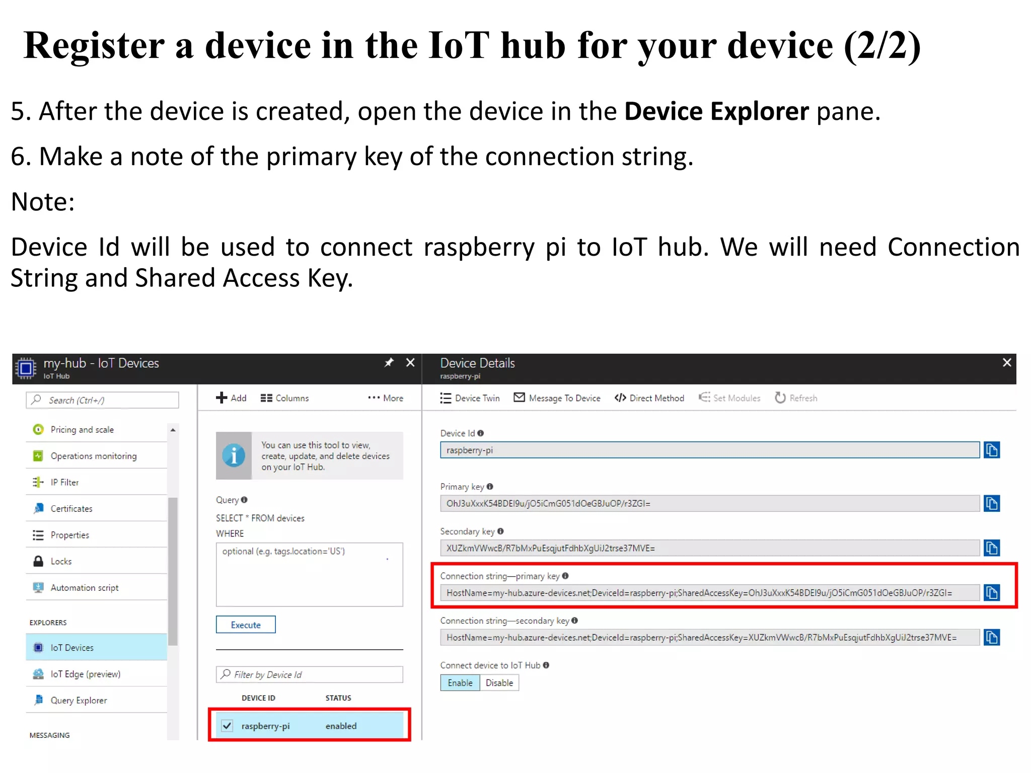 Raspberry pi and Azure | PPT