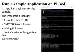 Raspberry pi and Azure | PPT