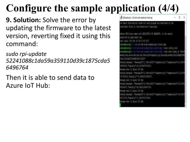 Raspberry pi and Azure | PPT
