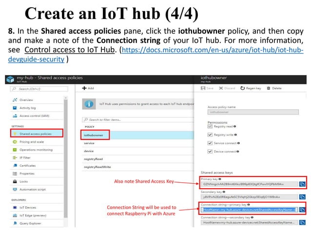 Raspberry pi and Azure | PPT