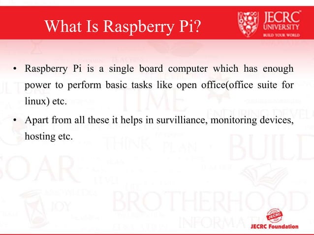Raspberry pi basics | PPT