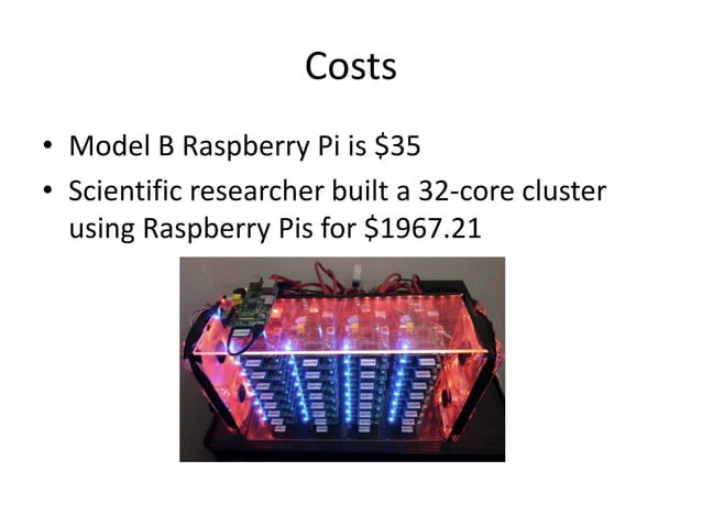 A Raspberry Pi cloud | PPTX